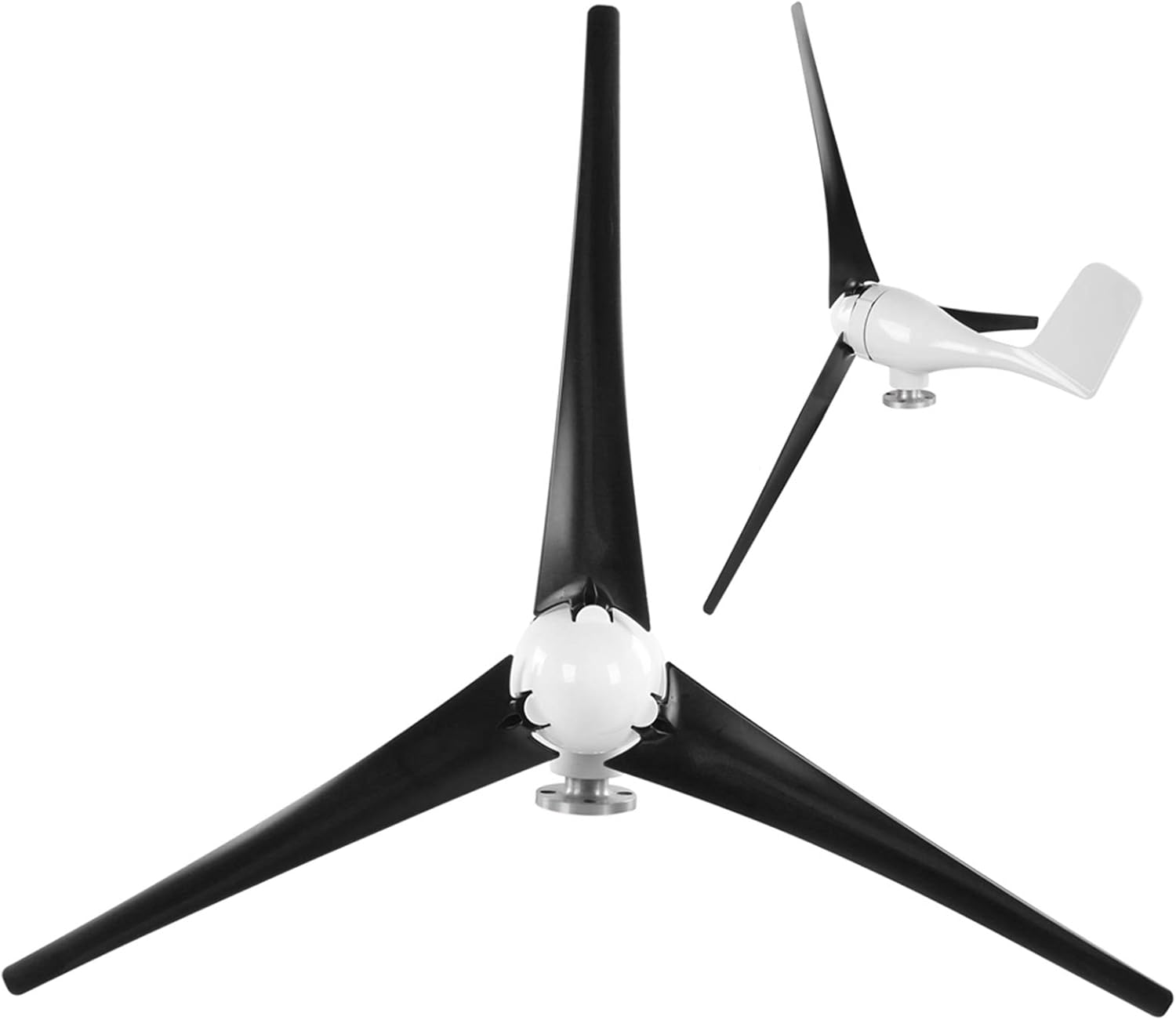 Amazon.com: 1200W Small Wind Generator Turbines Kit 3 Blades Generator ...