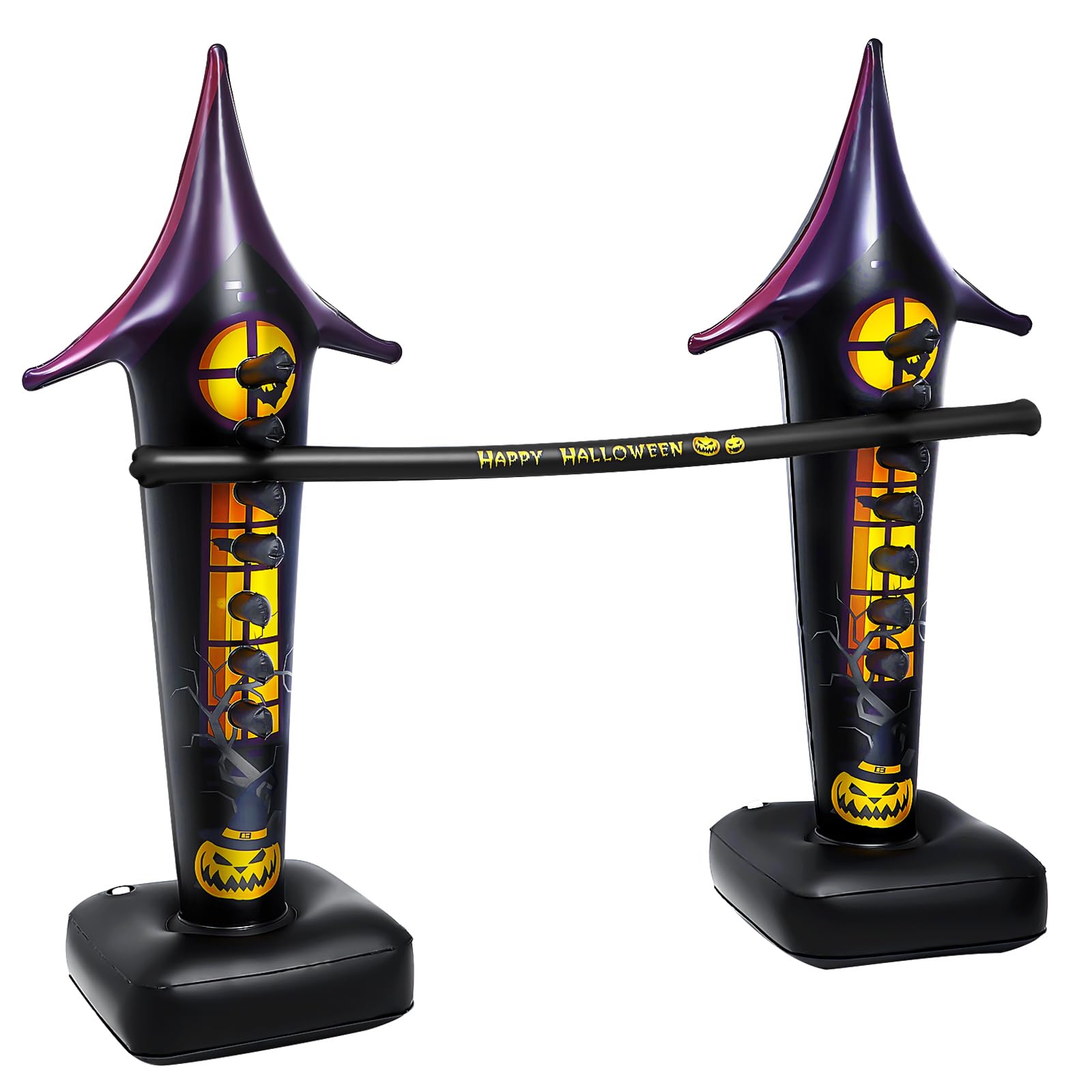 Amazon.com: Poen 1 Set Halloween Inflatable Limbo Game Halloween Party ...