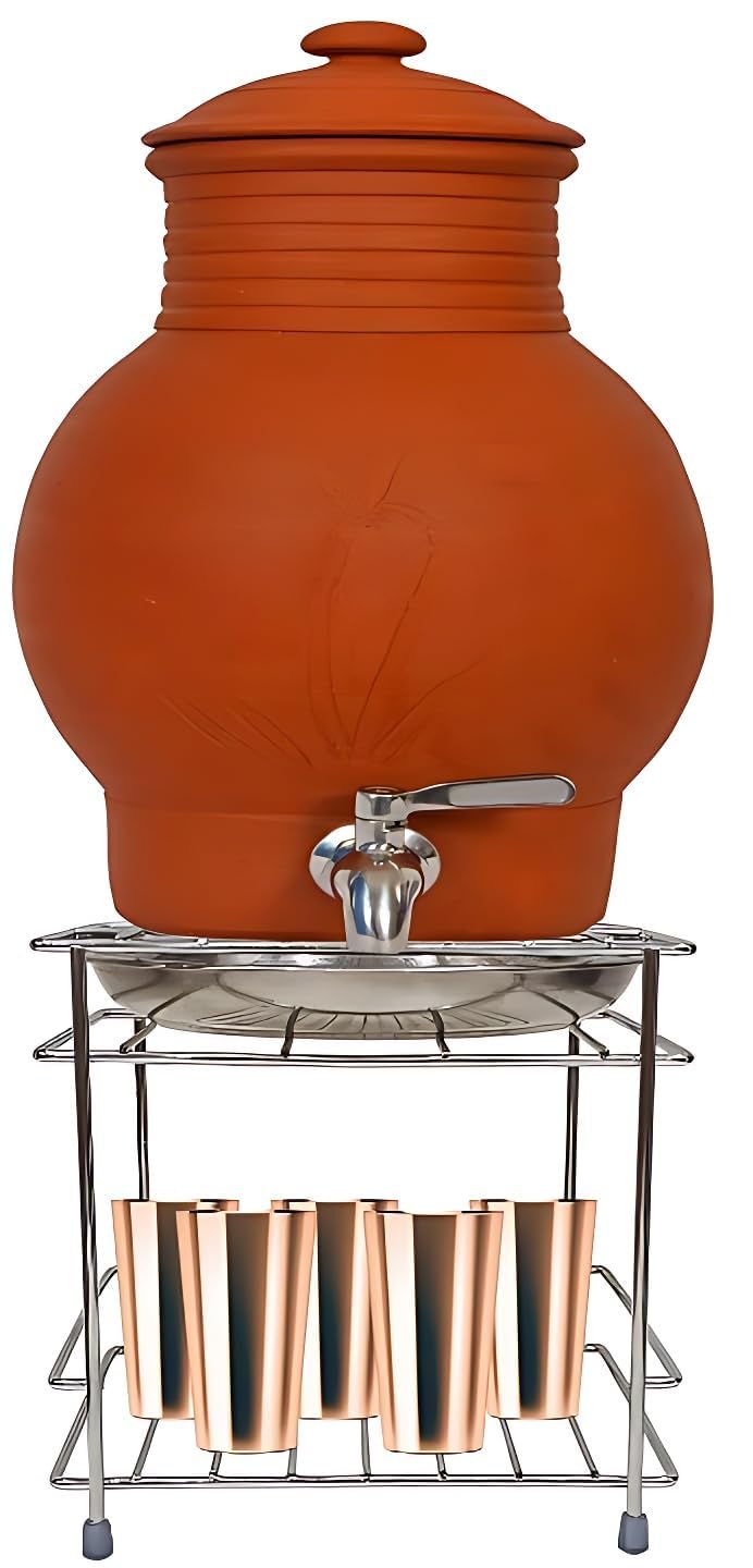 dealzone Stainless Steel Pot and Matka Stand Holder 2 In 1 | Pot ...