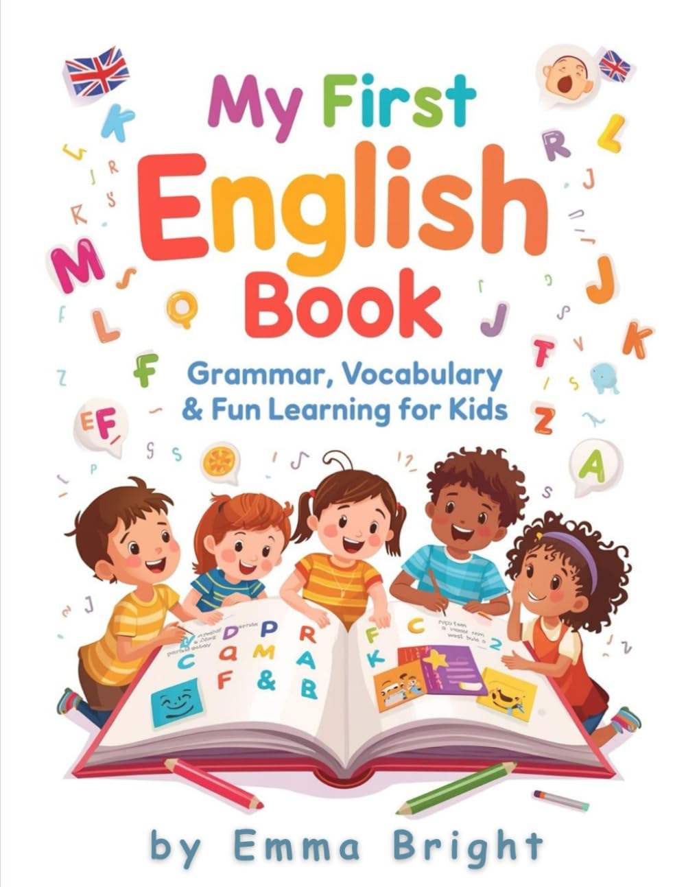 Amazon | My First English Book – Grammar, Vocabulary & Fun Learning for ...
