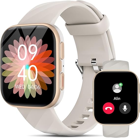 Amazon.com: MorePro Smart Watch for Men Women(Make/Answer Call), 1.85" Smartwatch with 24/7 ...