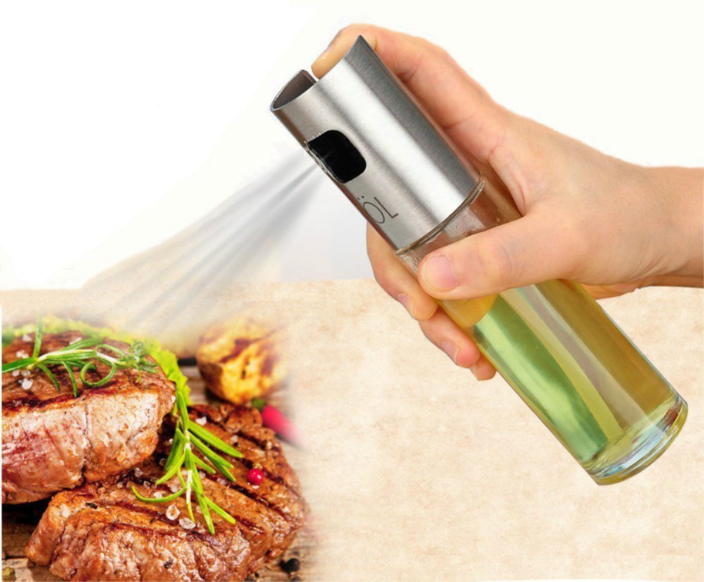 Amazon.com: Evoio Portable Cooking Spray Bottle Olive Oil and Cooking ...