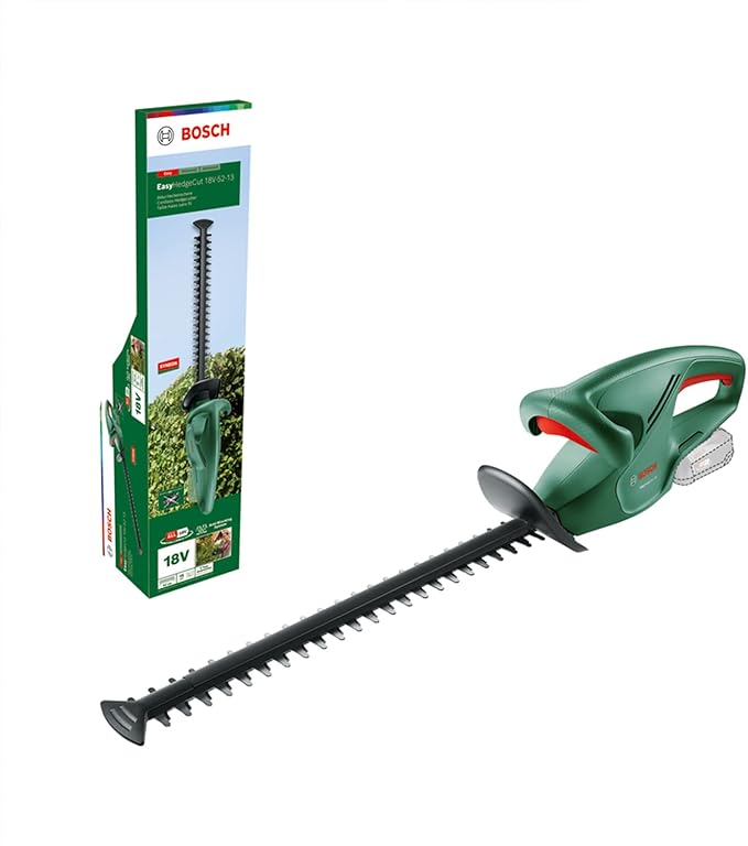 Bosch Cordless Hedge Cutter EasyHedgeCut 18V-52-13 (Without Battery; 18 ...