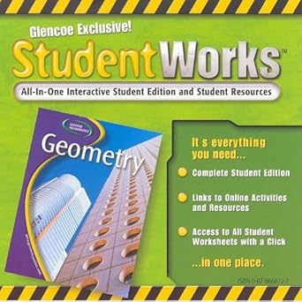 Amazon.com: Glencoe Geometry, StudentWorks CD-ROM (MERRILL GEOMETRY ...