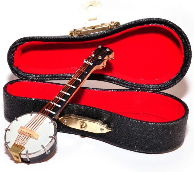 Amazon.com: Melody Jane Dollhouse Banjo Miniature Music Room Bar School ...