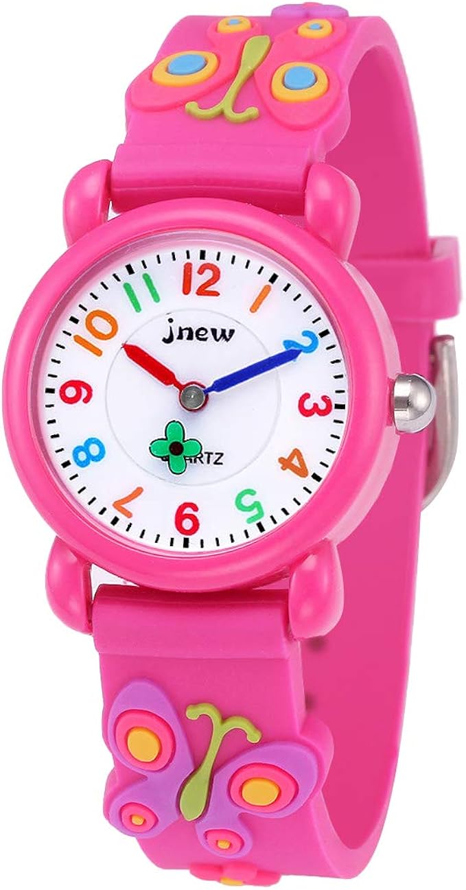 Kids Watch, Girls Watch Waterproof 3D Cute Cartoon Toy Analogue ...