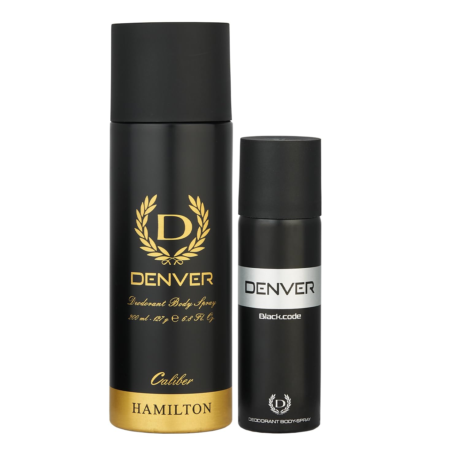 Buy DENVER Caliber Deo - 200ML & Black Code Nano - 50ML (Combo Pack of ...