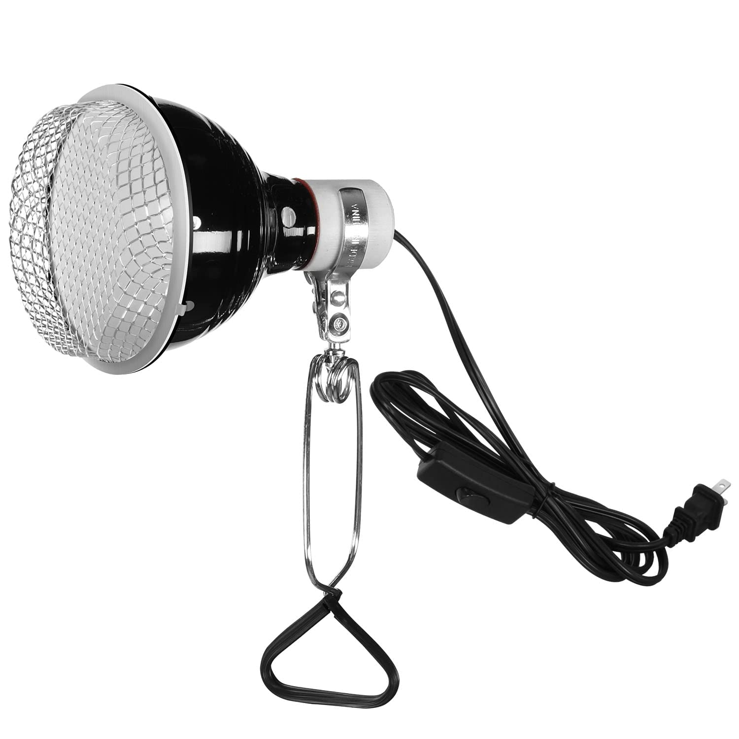 Snapklik.com : Simple Deluxe Reptile Clamp Lamp Light Fixture