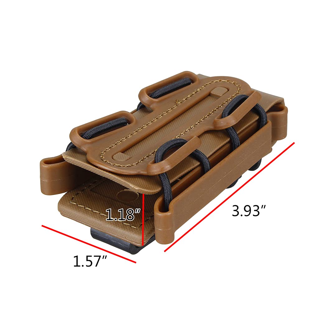Snapklik.com : IDOGEAR 9mm Mag Pouch Pistol Magazine Pouch Soft Shell ...