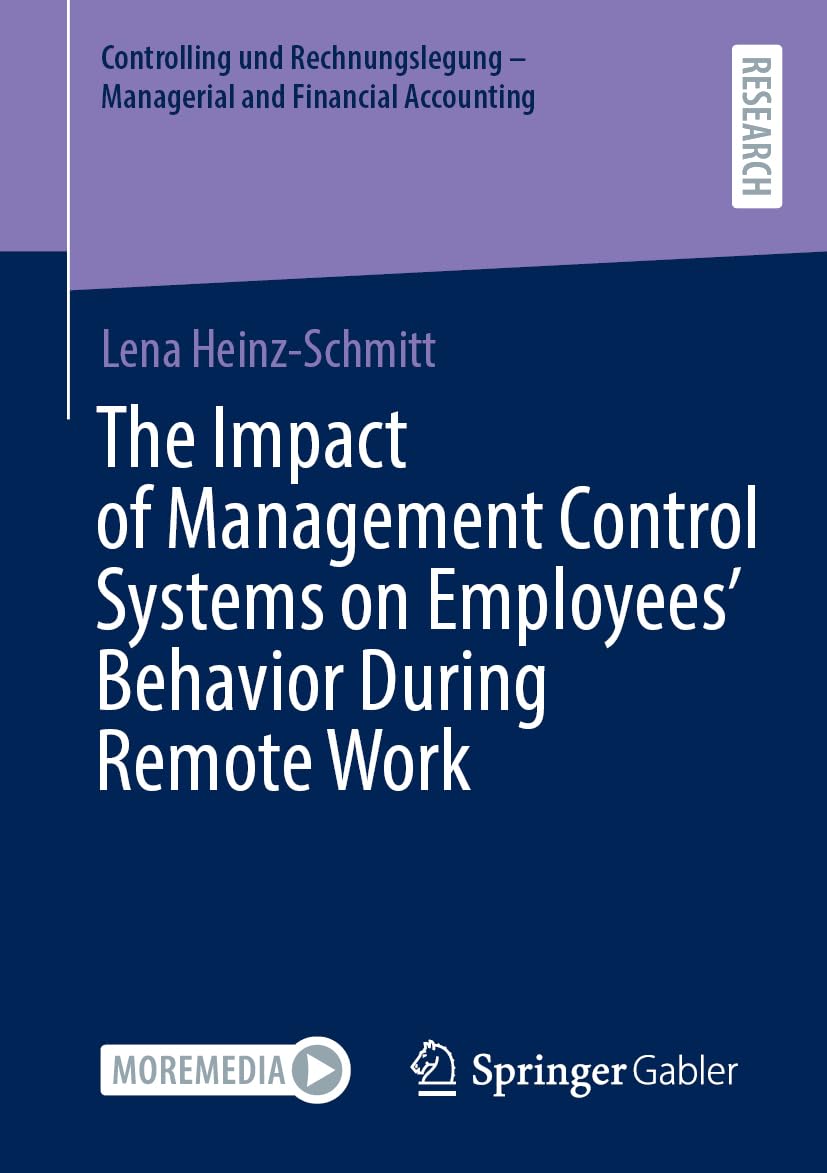 Buy The Impact of Management Control Systems on Employees’ Behavior ...