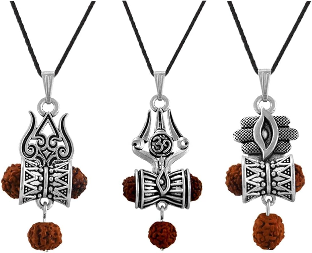 Amazon.com: Shiv Mahakal Shiva Bholenath Mahadev Religious Locket with ...