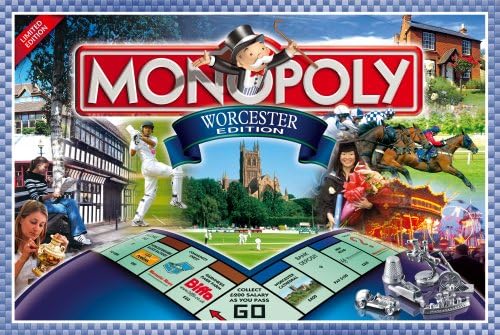 Worcester Monopoly : Amazon.co.uk: Toys & Games