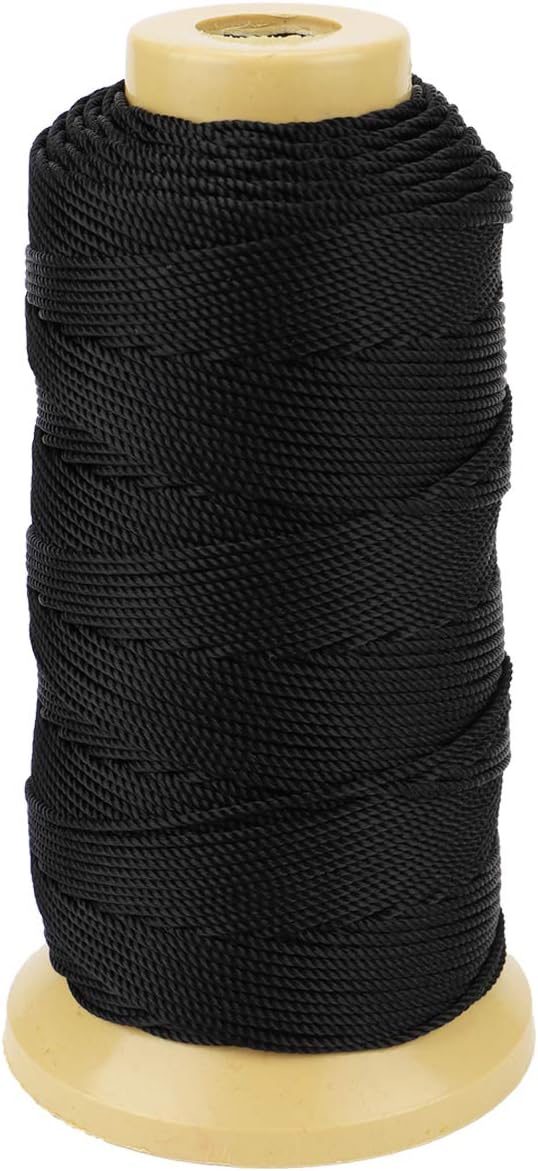 G2PLUS Black Nylon String Cord - 2.0 mm Mason Nylon Line - 130M Twisted ...