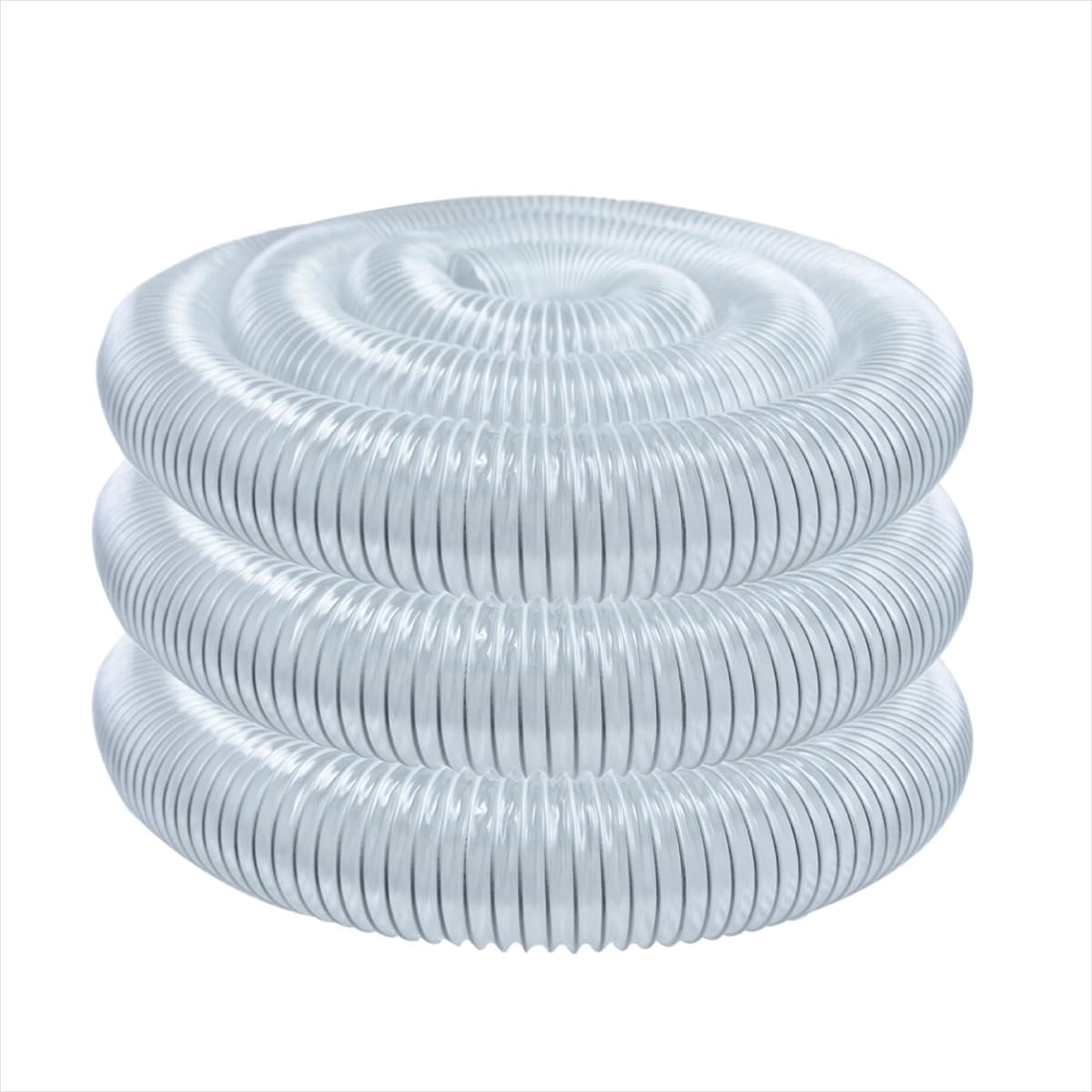 POWERTEC 70144 Heavy Duty 2-1/2-Inch x 20-Foot PVC Flexible Dust ...