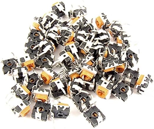 Amazon.com: Aexit 50 Pcs Variable Resistors 202 2K OHM Variable ...