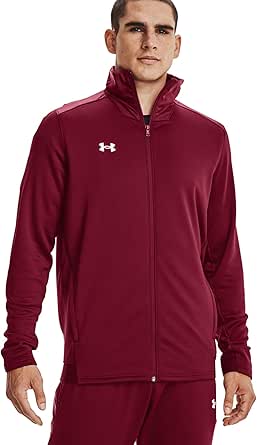Under Armour Command Mens Warm-up Full Zip 4XL Cardinal-white at Amazon ...