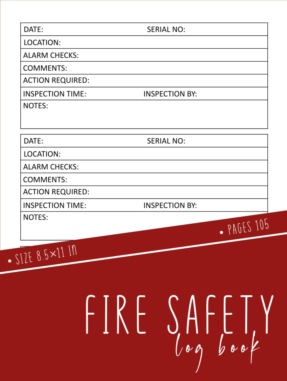 fire safety log book: Health And Safety Compliance Record Book For Landlords, Companies ...