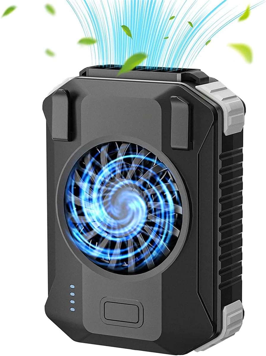 Amazon.com: 4 in 1 Portable Waist Clip Fan,10000Mah Battery Operated ...