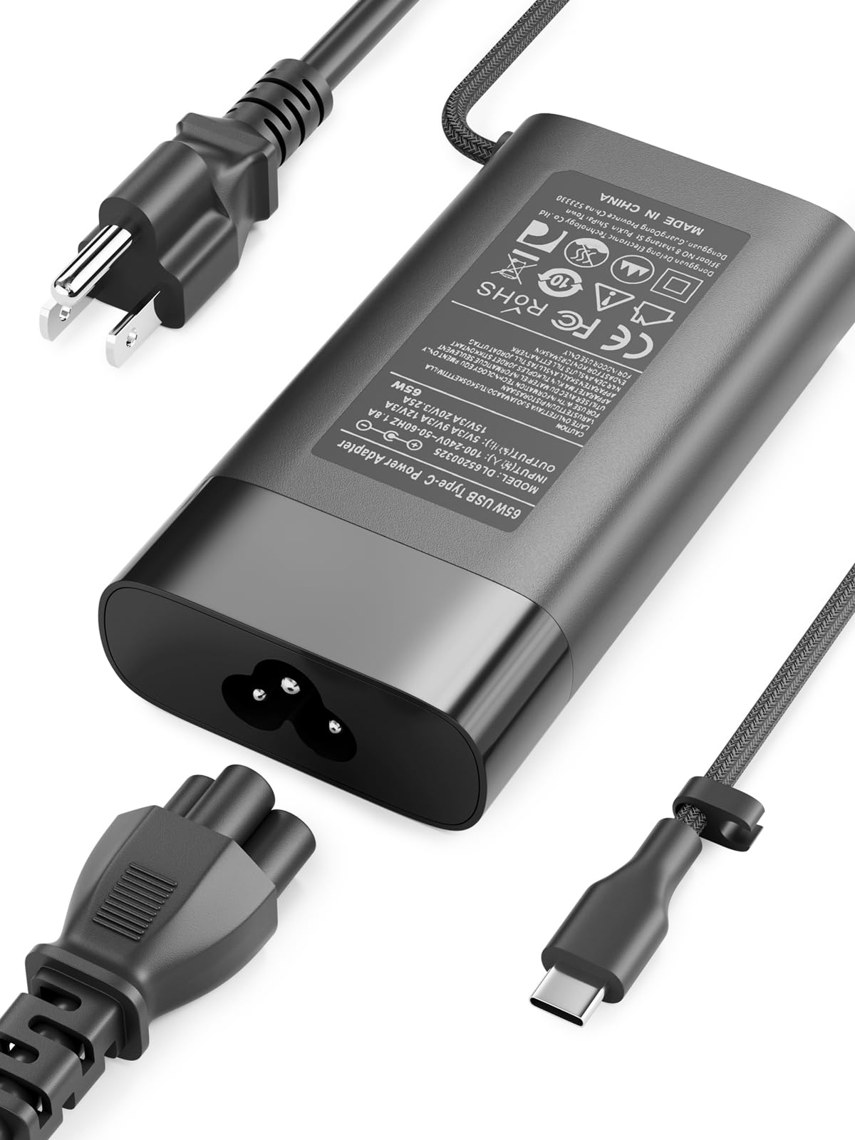 Amazon.com: 65W USB C Laptop Charger for HP Spectre x360, Envy ...