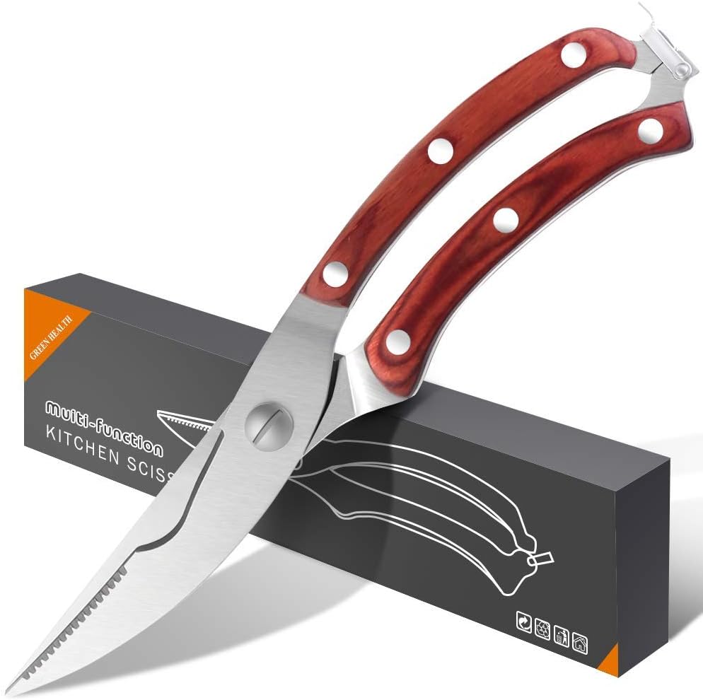 Amazon.com: StillCool Chefs Grade Sharp Poultry Scissors (Cut Any Bone ...