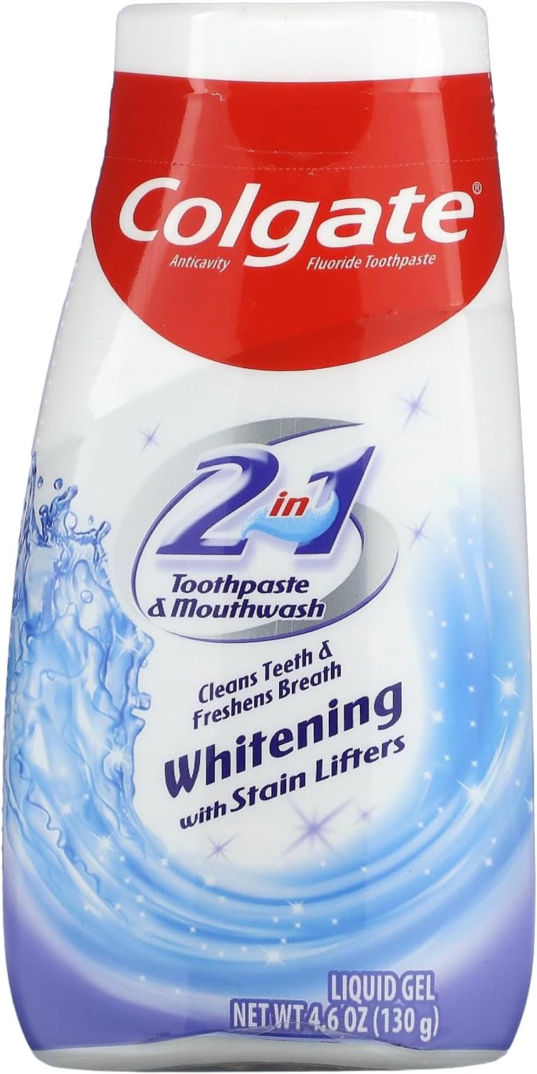 Amazon.com : Colgate 2-in-1 Whitening With Stain Lifters Toothpaste 4. ...