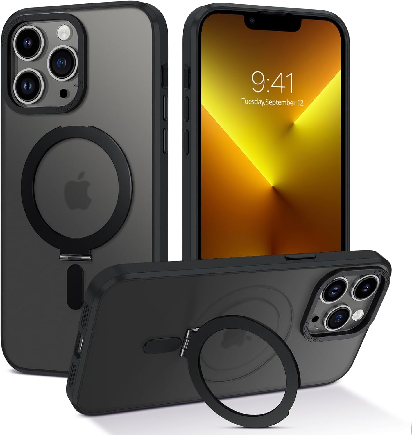 Amazon.com: DUEDUE Design for iPhone 13 Pro Max Magnetic Case with ...