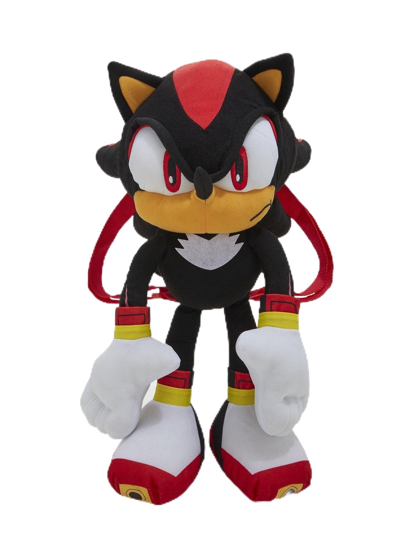 Amazon.com: Sonic The Hedgehog Shadow Plush Backpack RED NONE: Clothing ...
