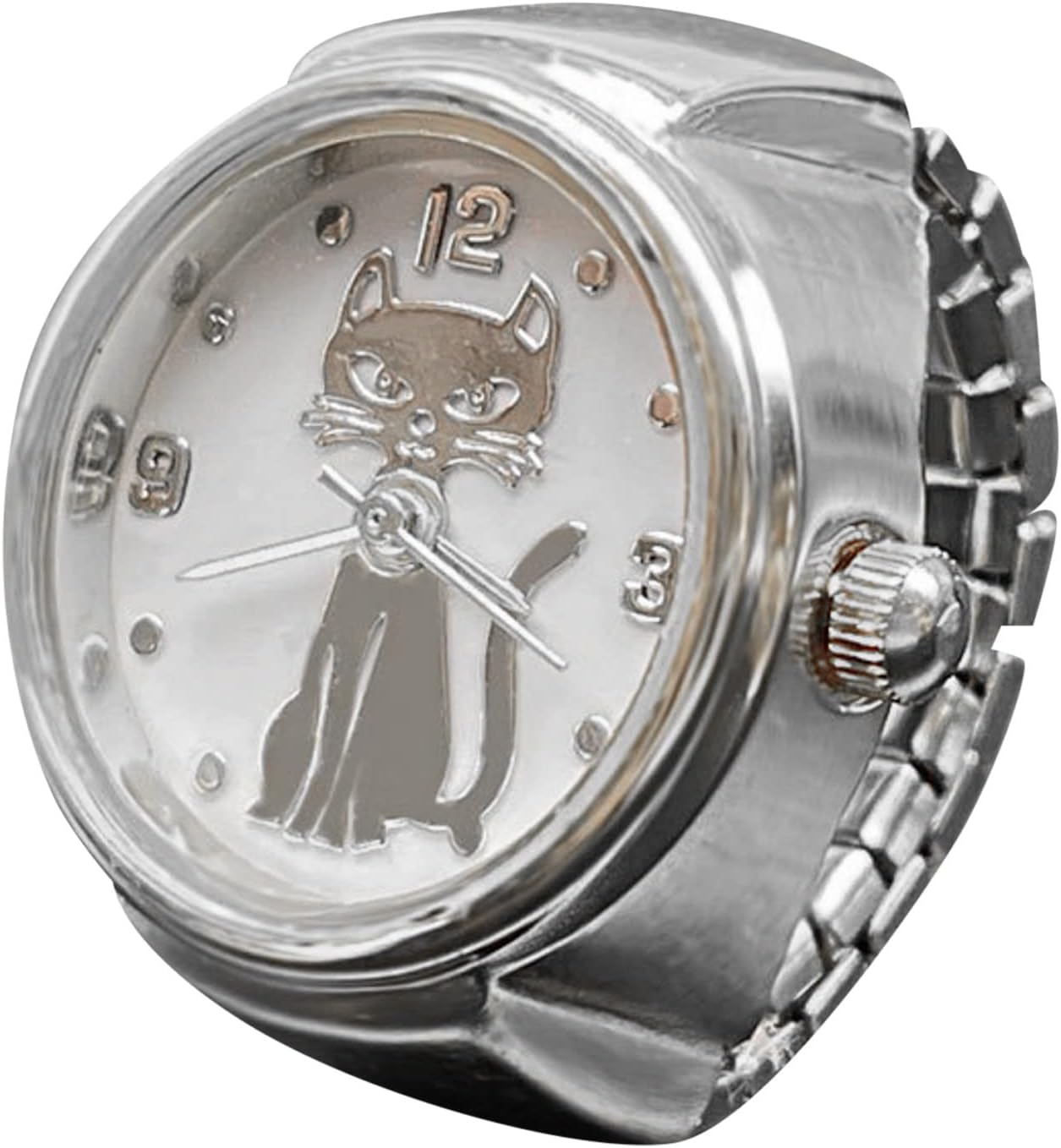 Rings Pack for Men Real Watch Ring To Tell Time Vintage Watch Clock ...