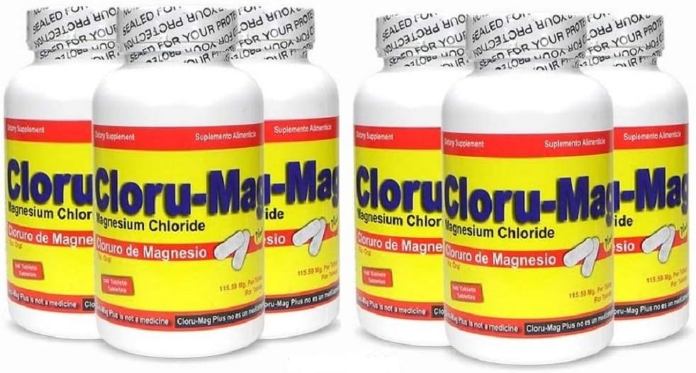 Amazon.com: Magnesium Chloride Tablets - Cloru-Mag Plus - Dietary ...