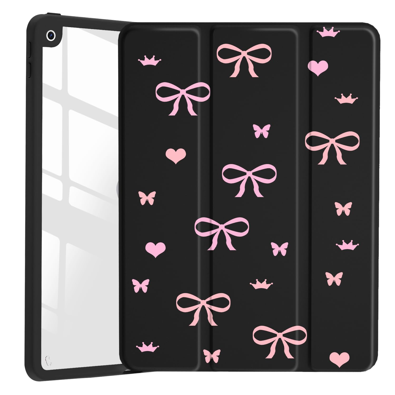 Amazon.com: JOYLAND Cute Pink Bow Pattern Case Compatible with 10.9 ...