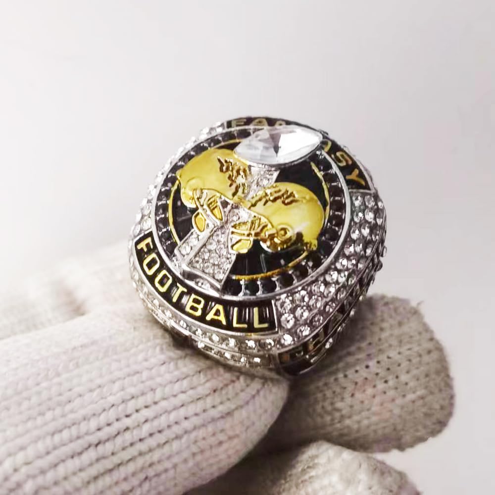 Snapklik.com : Noblehead 2024 Fantasy Football Championship Ring Heavy ...