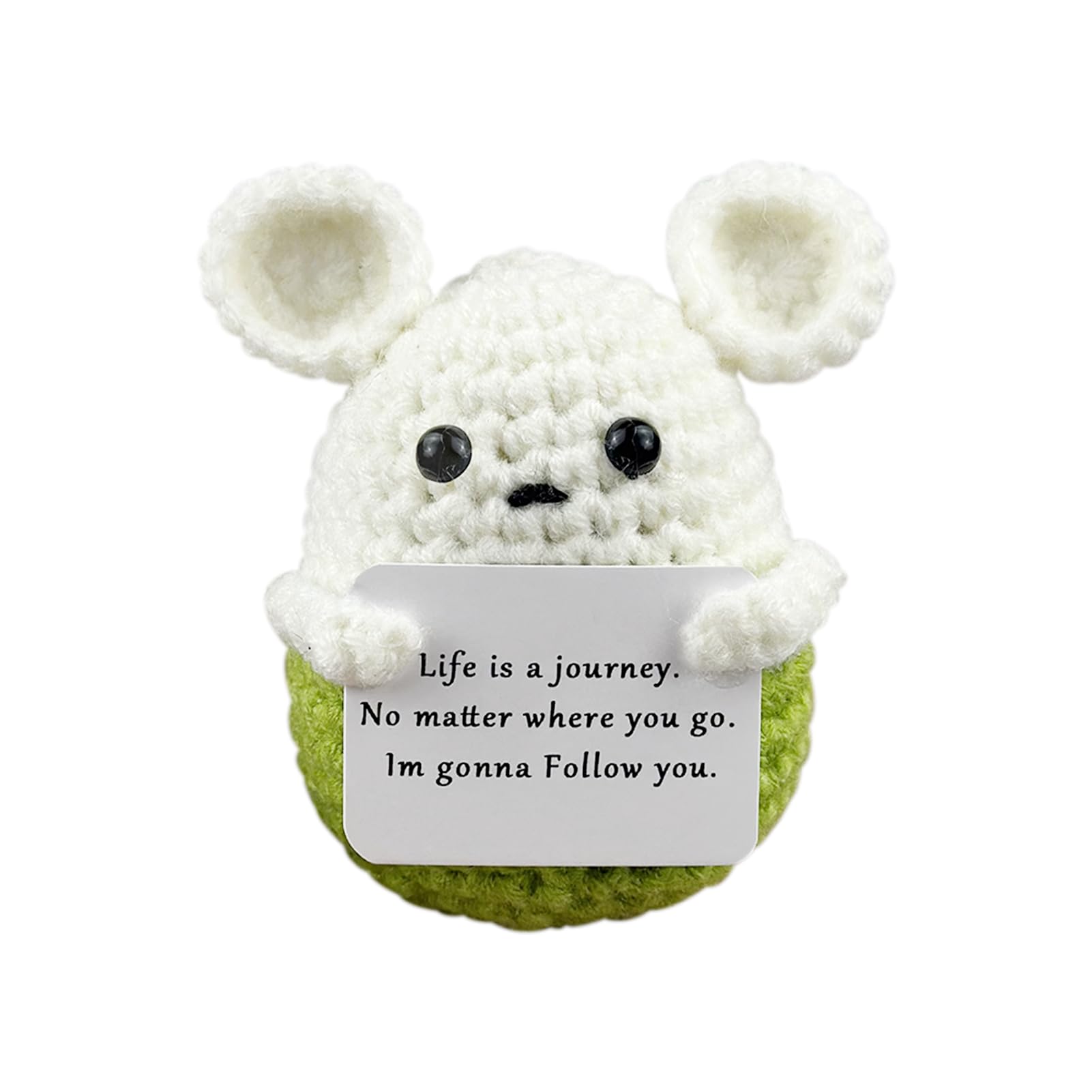 Amazon.com: lulucross Crochet Positive Hamster Toy Funny Cute ...