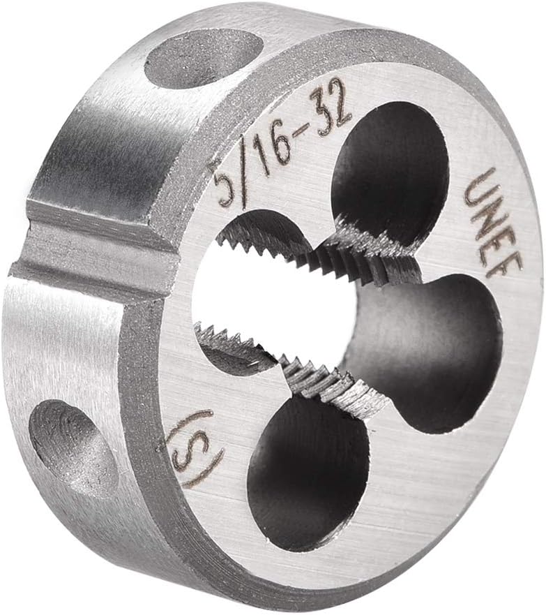 Amazon.com: uxcell 5/8-24 UNEF Round Die, Machine Thread Right Hand ...