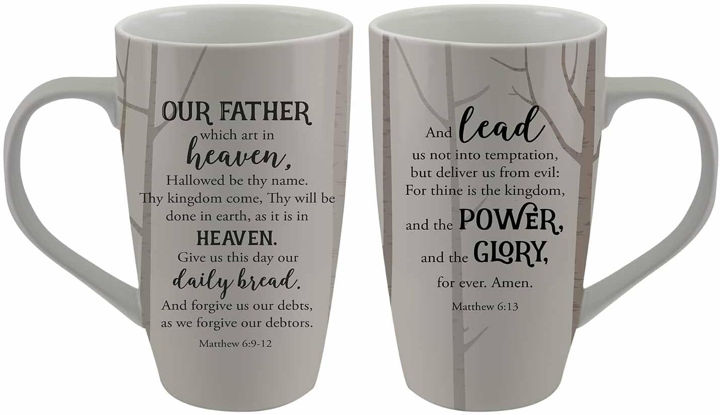 Amazon.com | African American Expressions - Lords Prayer Latte Mug, 17 ...