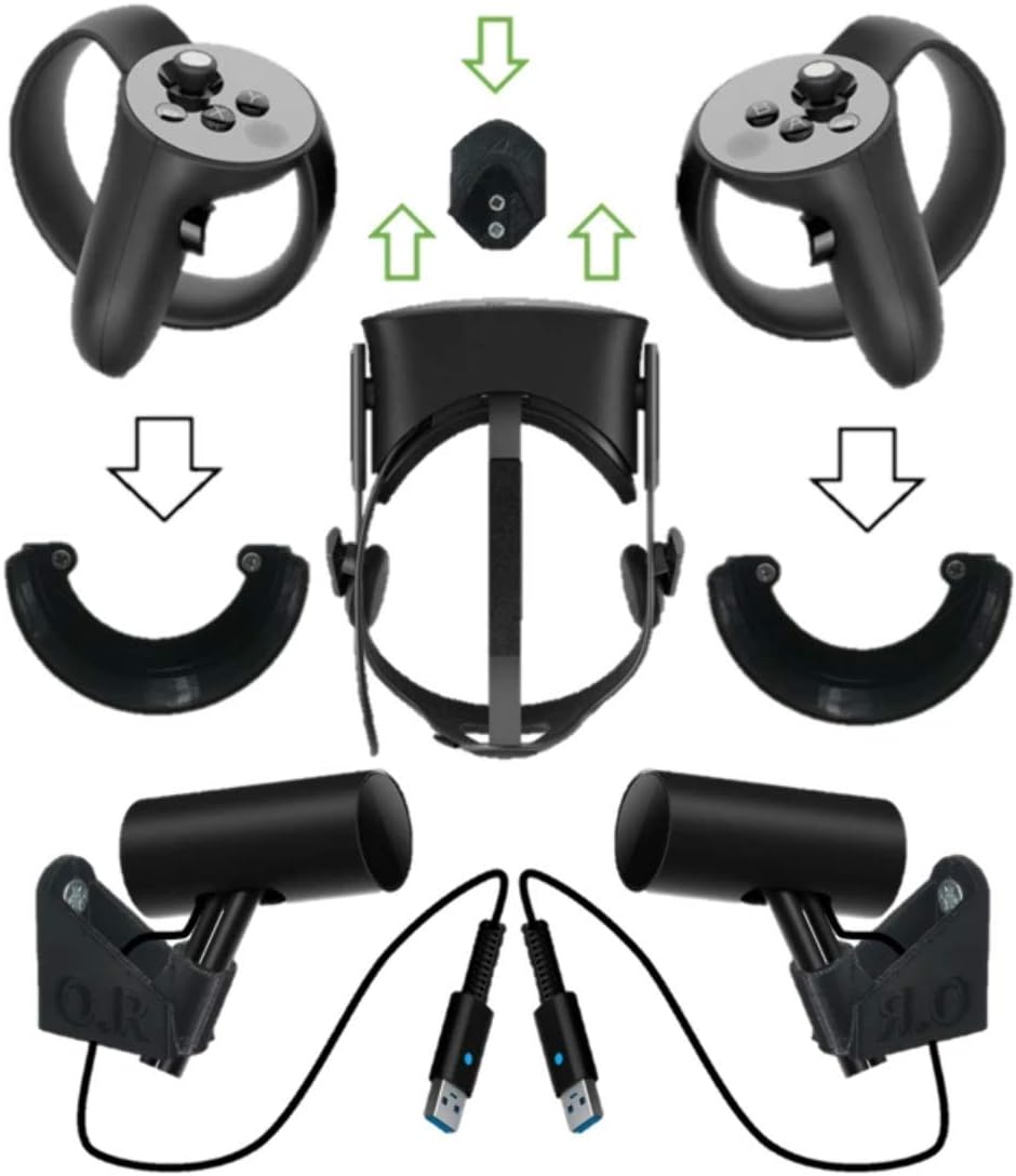 Amazon.com: 3D Cabin Wall Mount/Bracket Set for Oculus Rift : Sensor ...