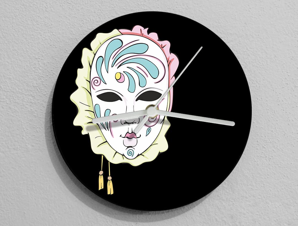 Amazon.com: Viennese Mask Wall Clock : Handmade Products