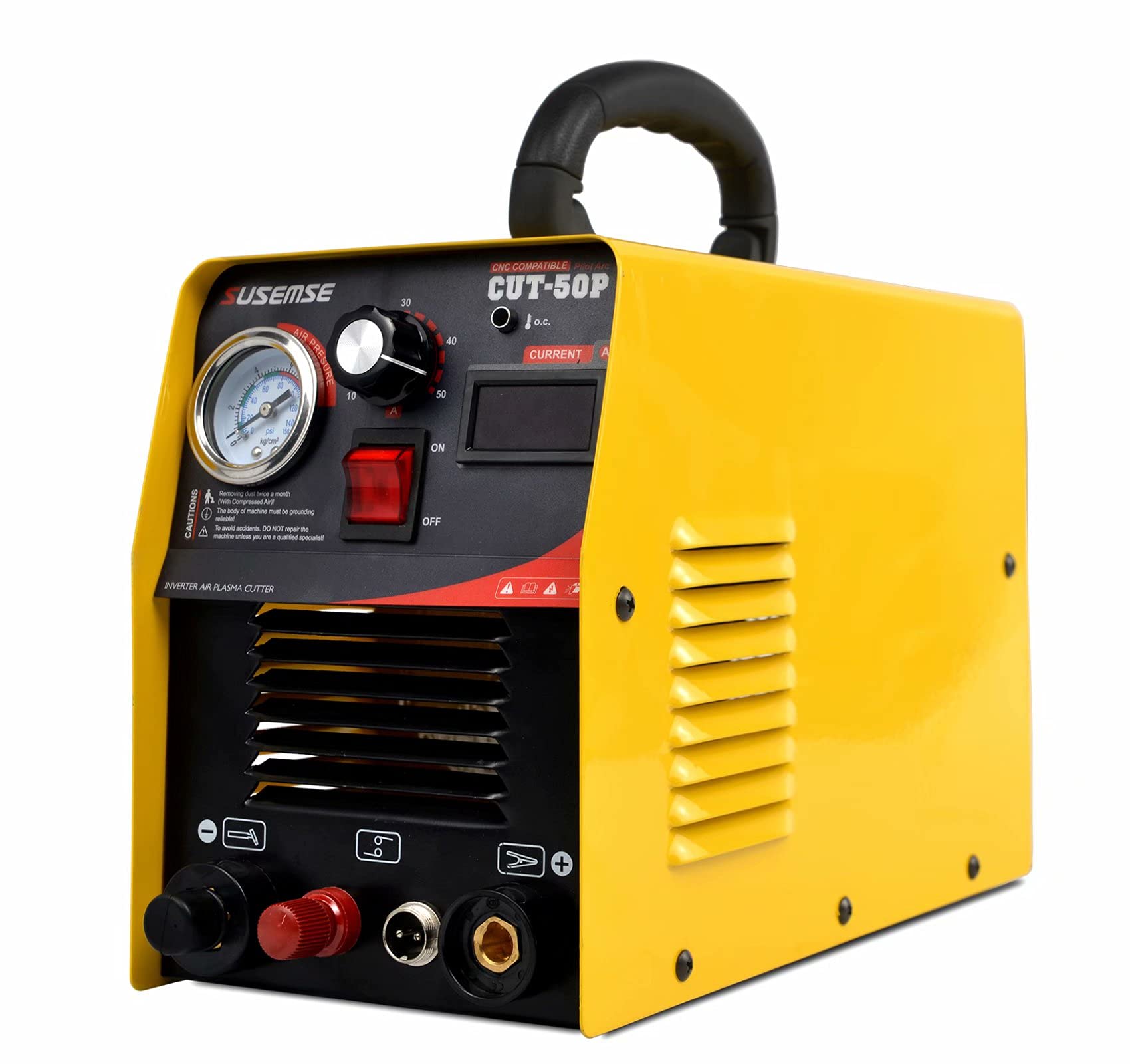 50Amp Pilot Arc Plasma Cutter 110/220V Dual Voltage Non-Touch Plasma ...