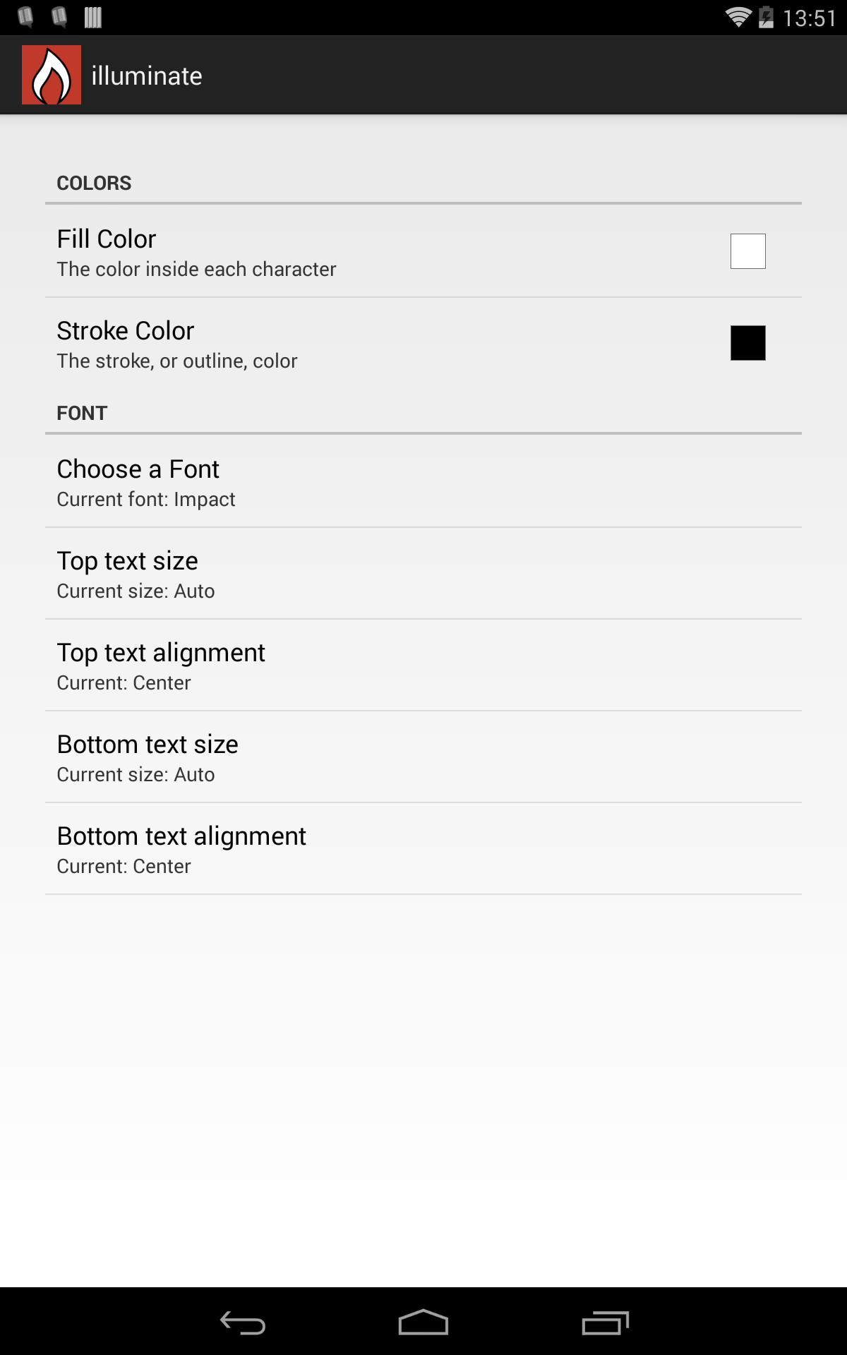 illuminate - text on photos - App on Amazon Appstore