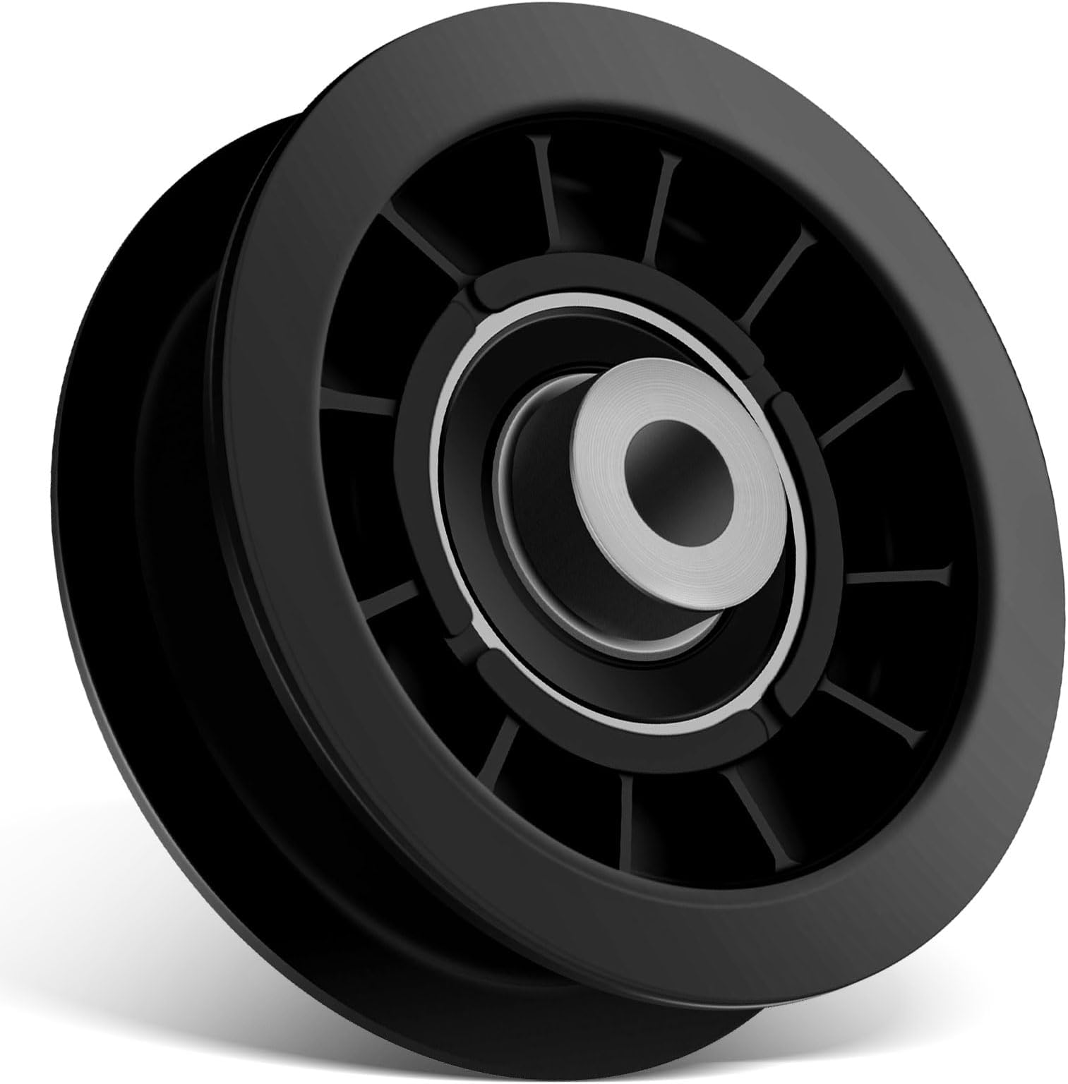 Amazon.com : Husqvarna 539115289 1743-Idler Flat Pulley, Metallic ...