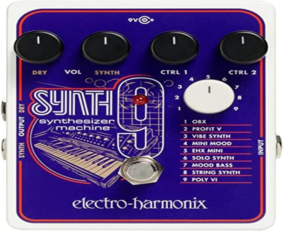 Electro Harmonix Synth9, Synth Machine : Amazon.de: Musikinstrumente ...