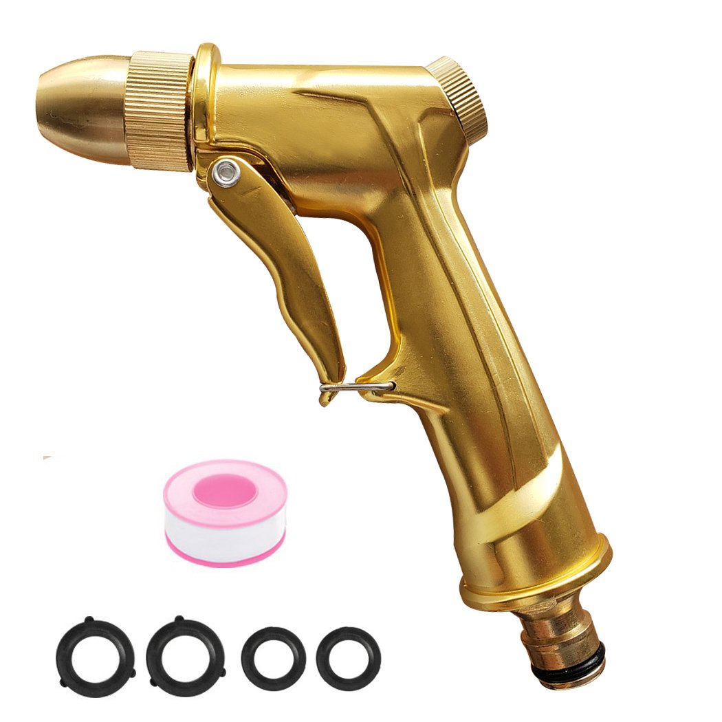 Buy Abimars Garden Hose Nozzle Spray Nozzle Heavy Duty Metal Water Hose ...