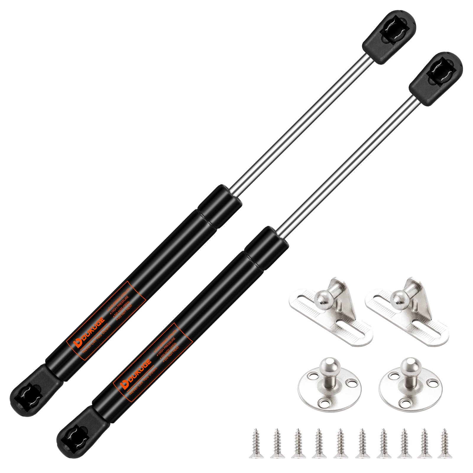 Amazon.com: Dukuge 10 inch 40lbs/180N Gas Struts, 2PCS c16-1823310 Gas ...