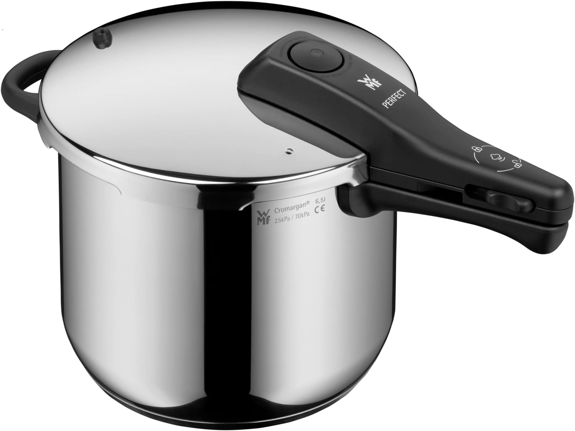 WMF Perfect One Pot Schnellkochtopf Induktion 6,5l, Dampfkochtopf ...