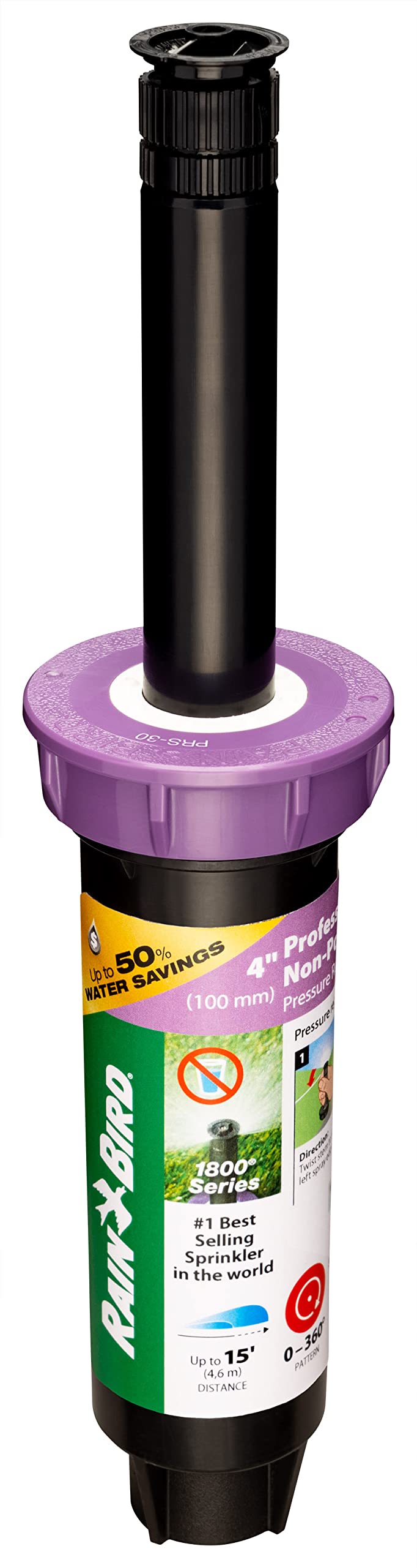 Amazon.com : Rain Bird 1804NPPRS Pressure Regulating (PRS) Professional ...