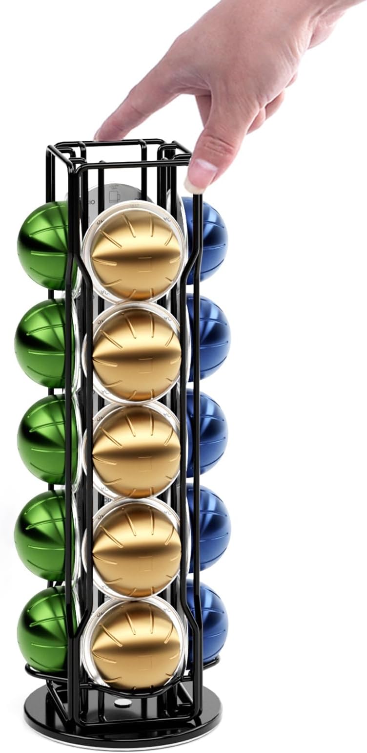 Amazon.com: Meelio Coffee Pod Carousel Capsules Holder Storage ...