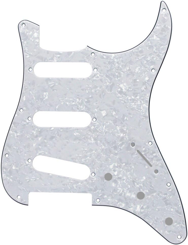 IKN 11 Hole SSS Strat Pickguard Guitar Scratchplate for Fender USA ...