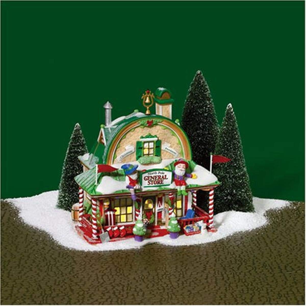 Amazon.com: Department 56 Elf Land Village Seasonal Decor Collection ...