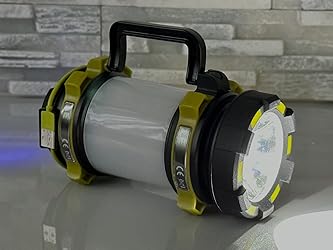 Amazon.com: Lighting Ever LED Camping Lantern Rechargeable, Flashlight ...