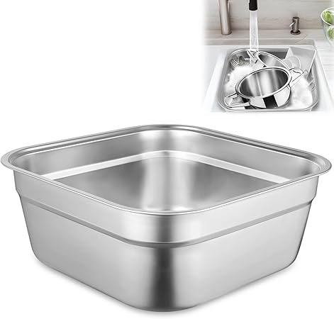 Amazon.com: Toyosport Stainless Steel Washing Up Bowl, Multi-Purpose ...