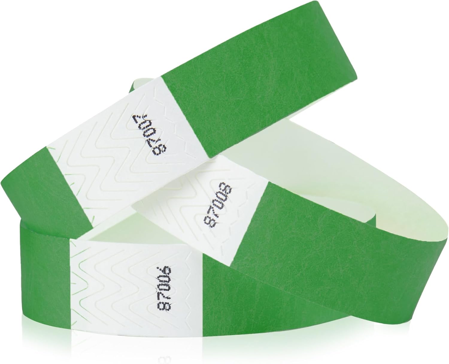 WristCo Kelly Green Tyvek Wristbands for Events – 1,000 Count ...